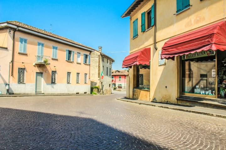 Moscazzano – beyond the villa – "Somewhere in northern Italy"